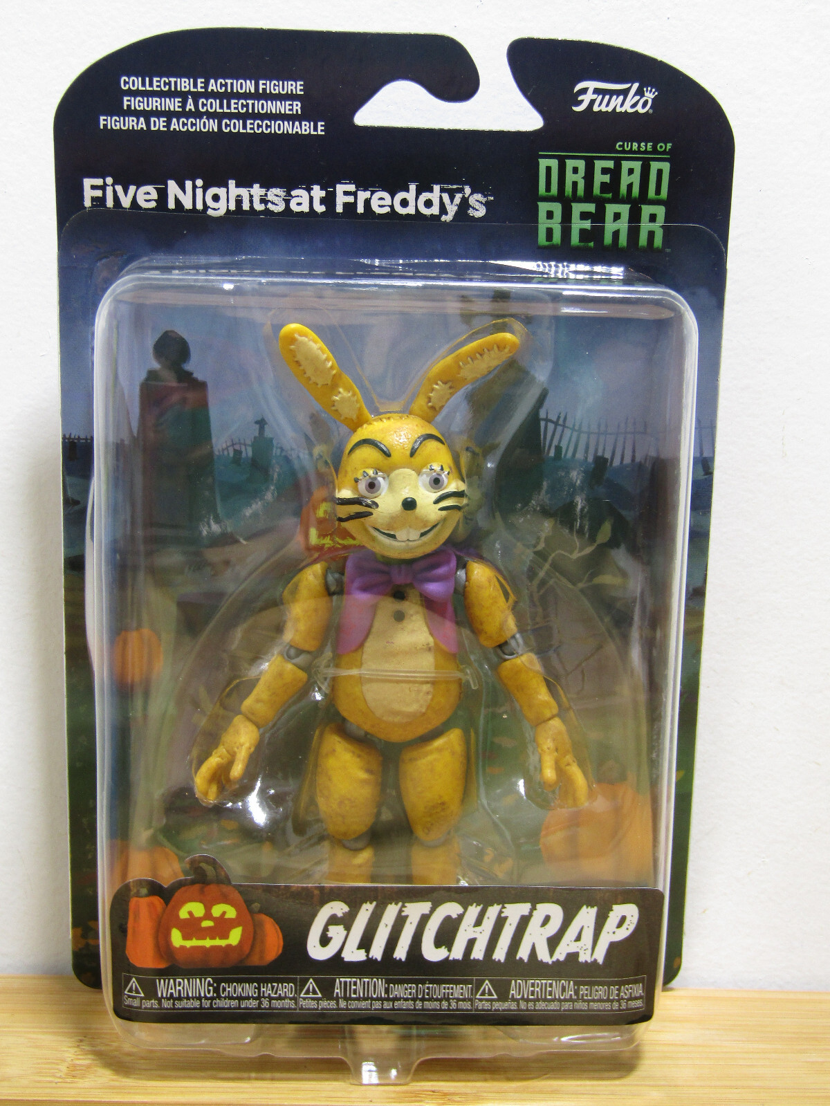 FUNKO Five Nights at Freddys GLITCHTRAP Curse of DREAD BEAR Figure