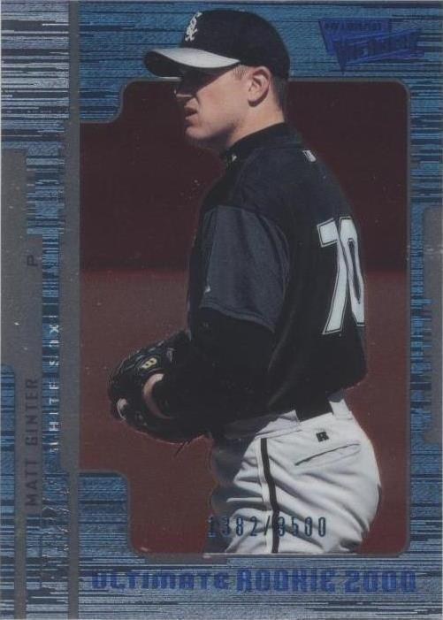 2000 Ultimate Victory - Ultimate Rookie 2000 Matt Ginter #96 /3500 (RC ...
