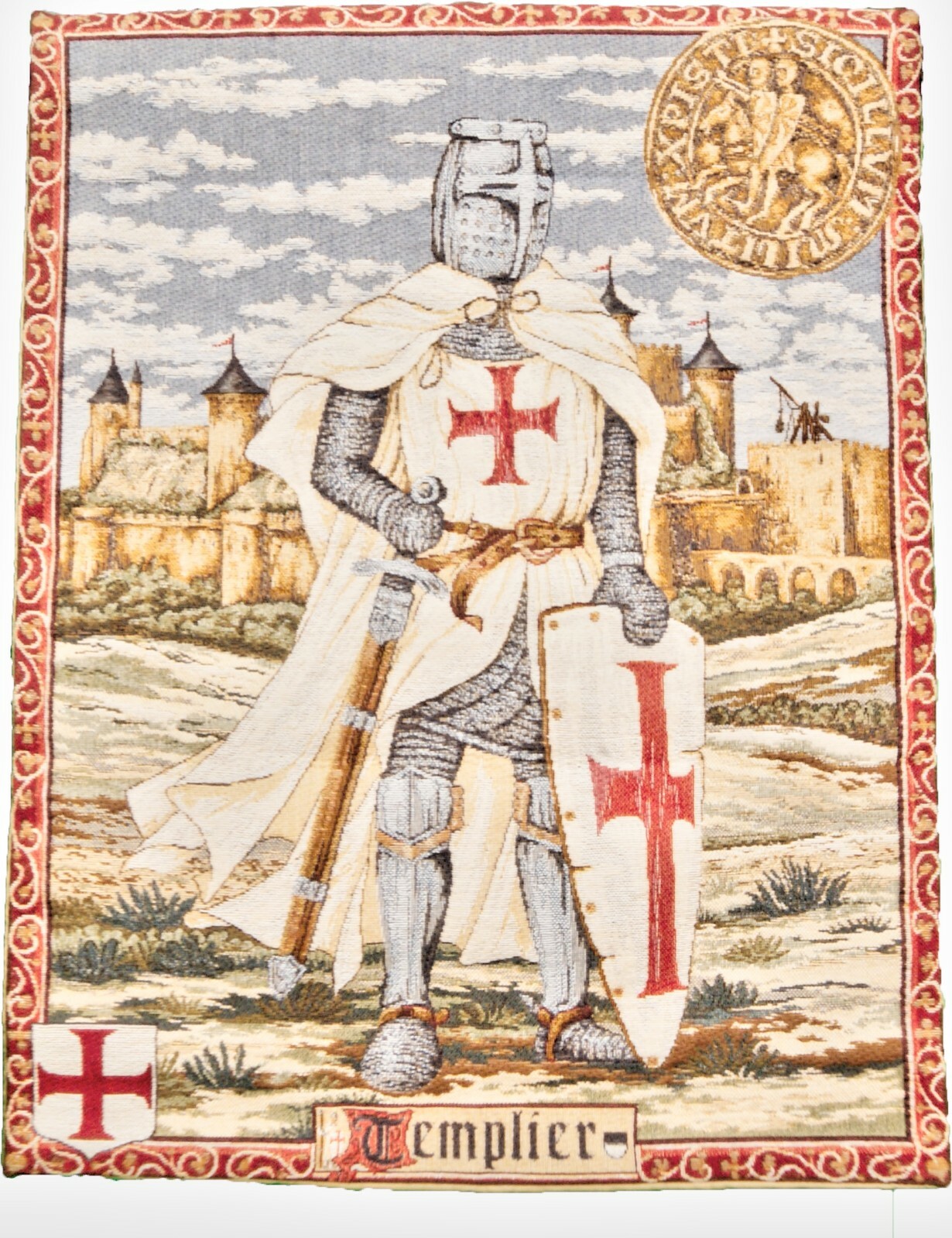 Tapestry - Wall Tapestry - Knight Templars | eBay
