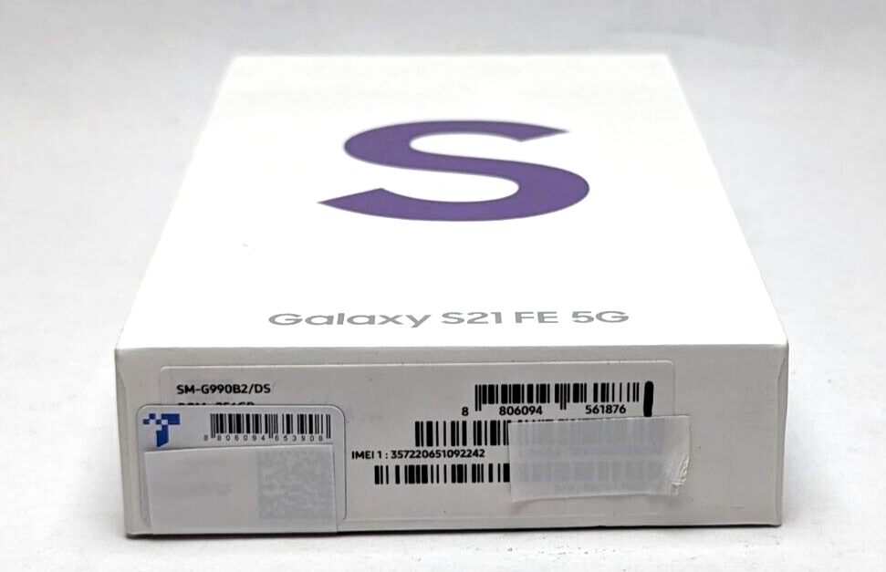 Samsung Galaxy S21 FE 5G SM-G990B2/DS 256GB Lavender Lila Smartphone ...