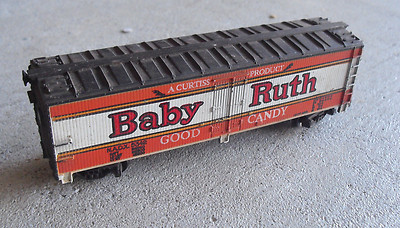 Vintage 1980s HO Scale Tyco Baby Ruth Box Car | eBay
