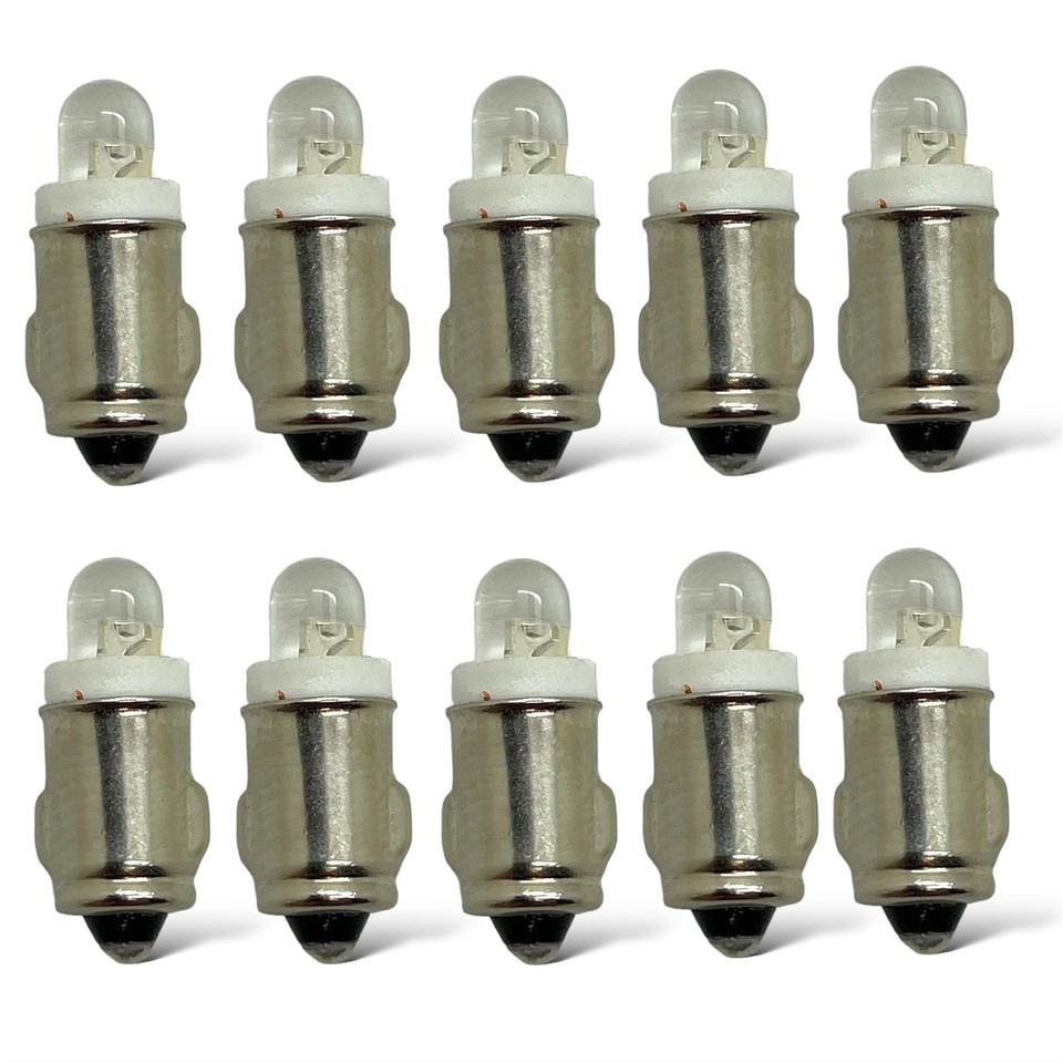 10x BA7S 281 Miniture t4w LEd dashboard speedo bulb LLb281 guage ...