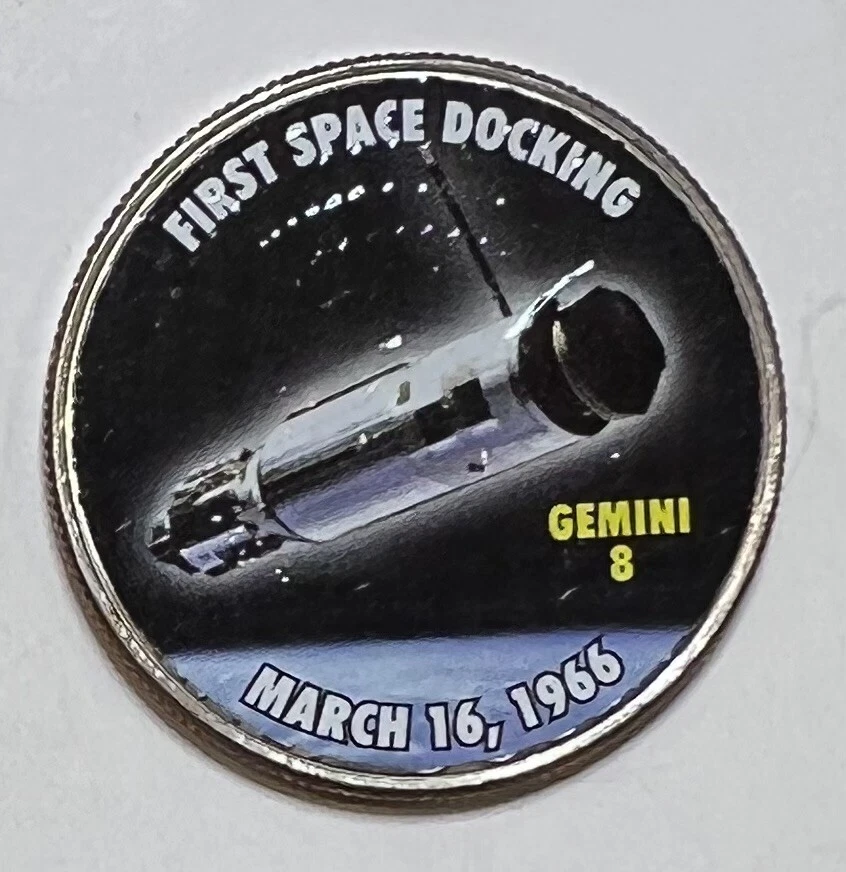 Gemini 8 Spacecraft Docking