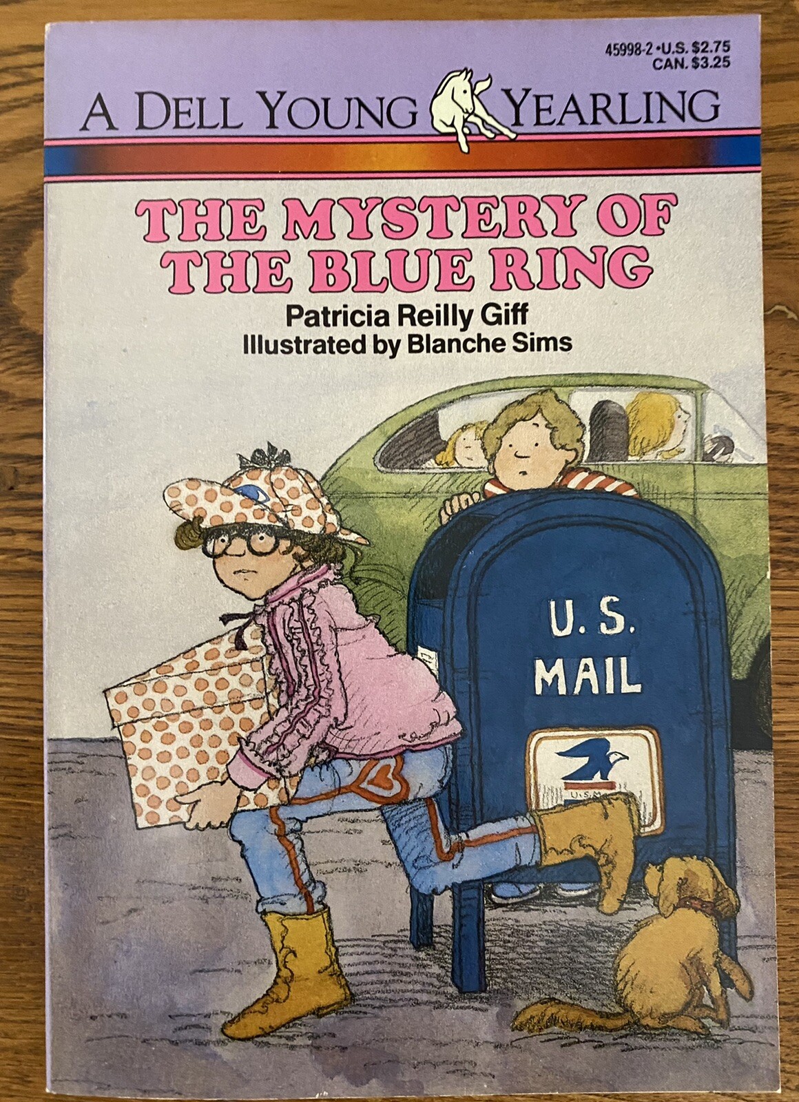 Mystery of the Blue Ring by Patricia Reilly Giff (1987, Digest ...