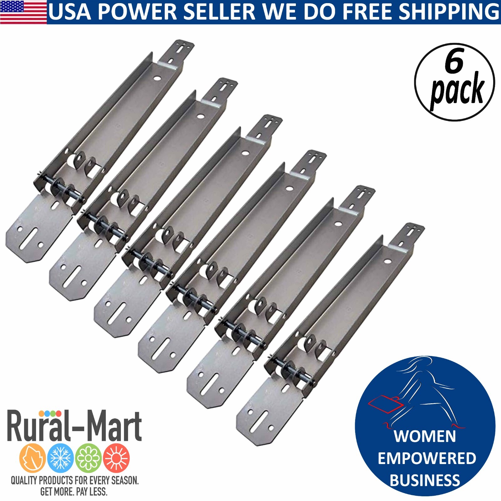 6PK Garage Door Operator Reinforcement Bracket Non-Adjustable 21" | eBay