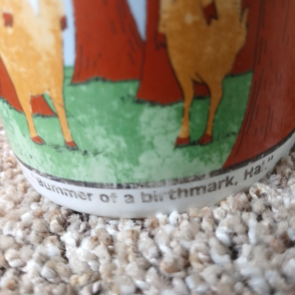 The Far Side Coffee Mug Bummer of a Birthmark Hal Deer Official Gary ...