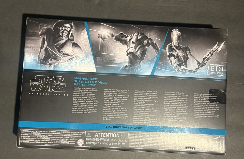 Star Wars Black Series Jedi Survivor MagnaGuard Super Battle Droid 3 ...
