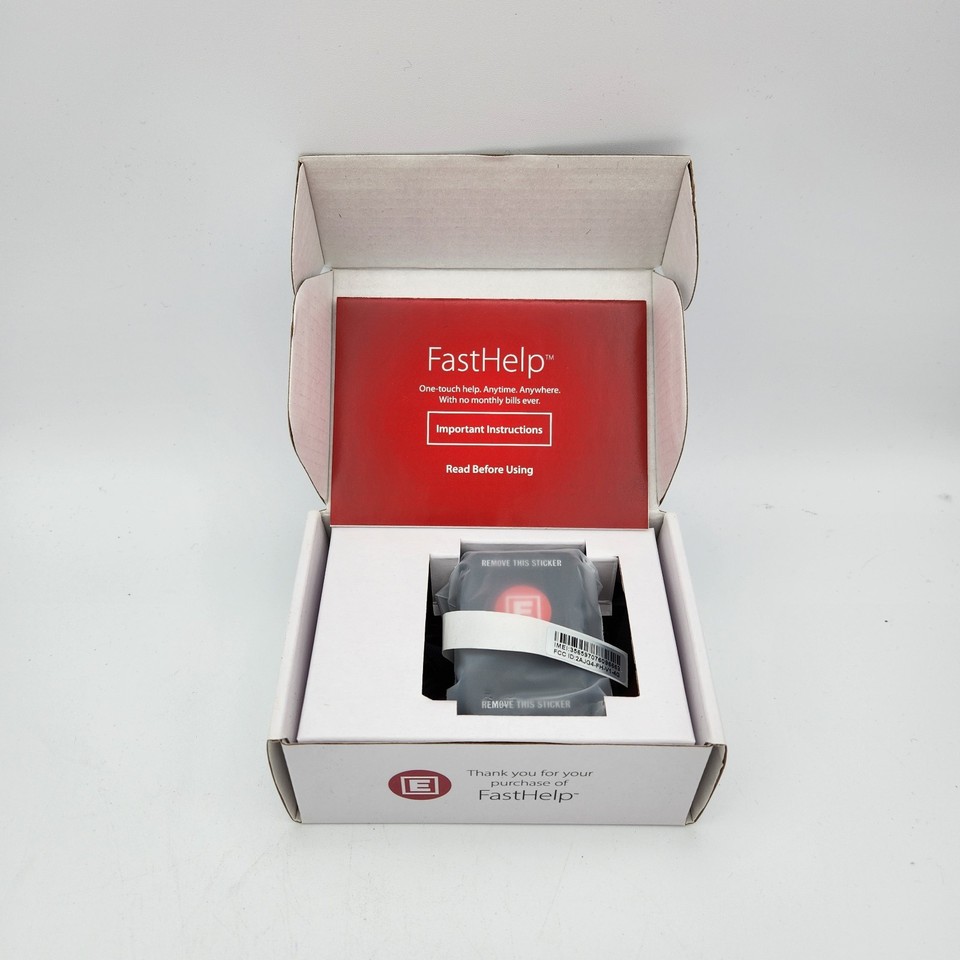 FastHelp™ Medical Alert Device 4G - NO Monthly Fees Ever - No Phone ...