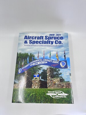 Aircraft Spruce & Specialty Co Catalog 2020-2021 | eBay
