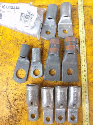 12x BURNDY UTILUX terminal Lugs Links, assorted Sizes | eBay Australia