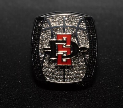 SDSU Aztecs Men's Basket Ball Final Four Replica Championship Ring Size ...
