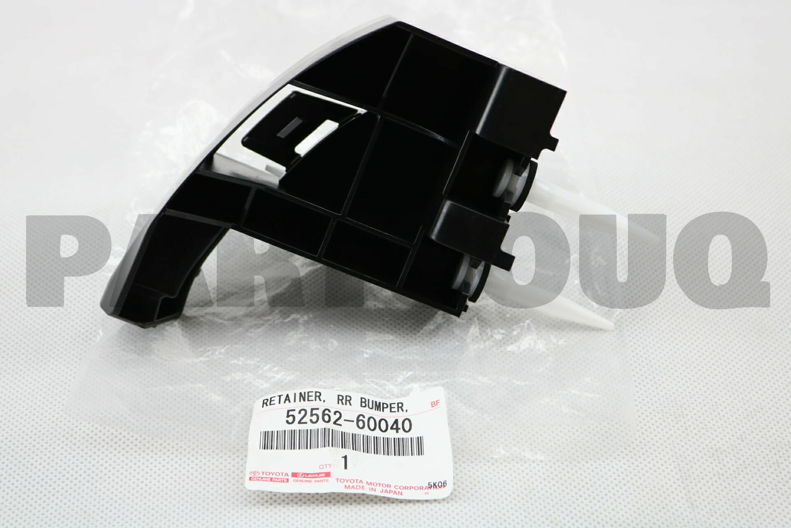 5256260040 Genuine Toyota RETAINER, REAR BUMPER, UPPER RH 52562-60040 ...