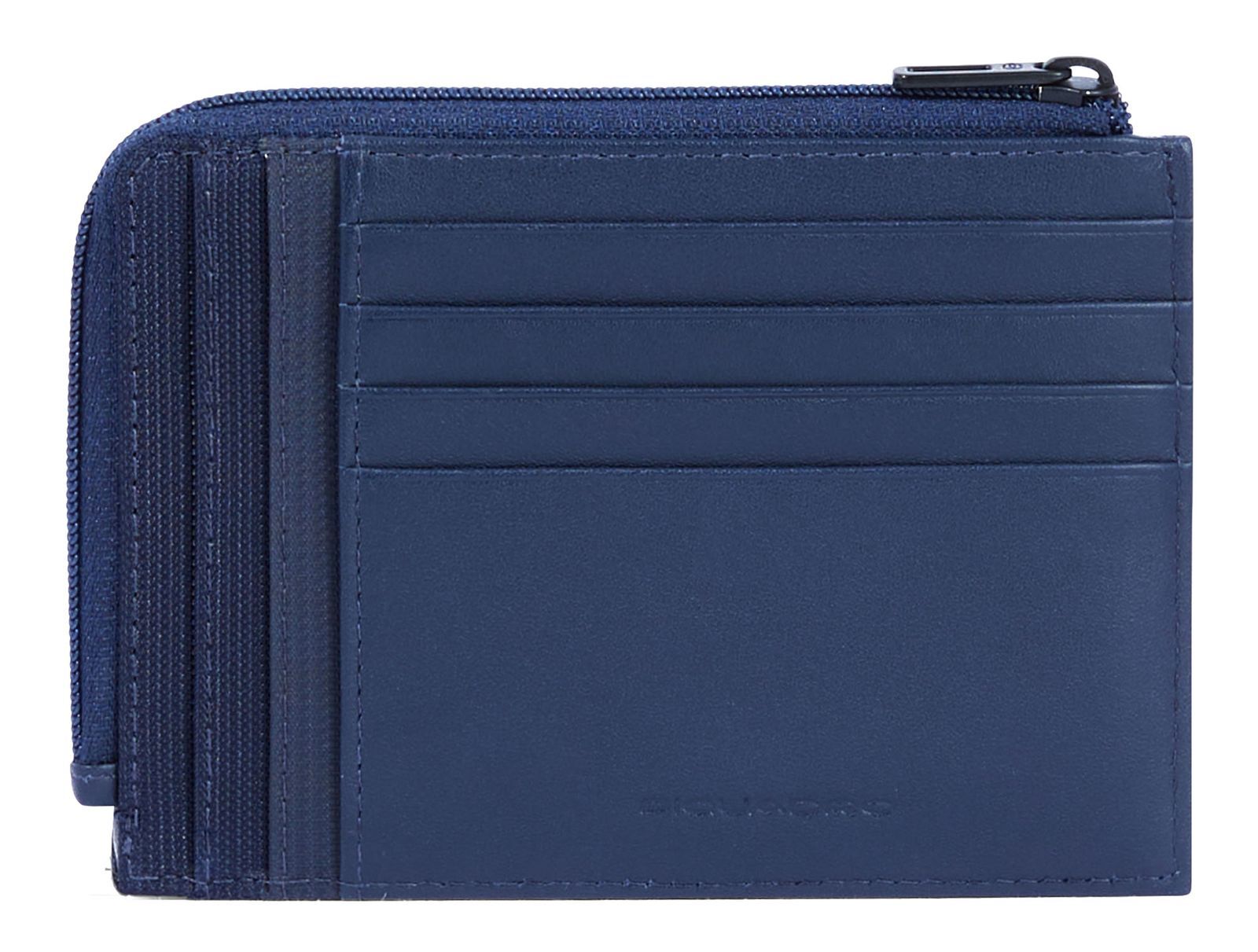 PIQUADRO porte-cartes Steve Coin Pouch RFID Blue | eBay