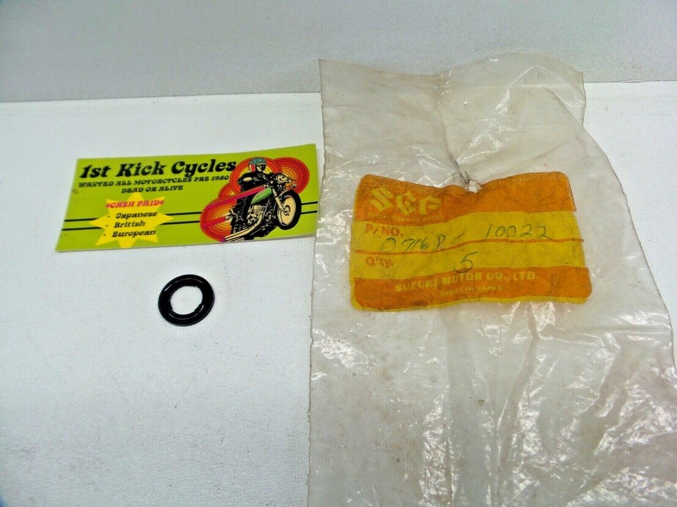 NOS SUZUKI DRAIN PLUG GASKET 09168-10022 OEM | eBay