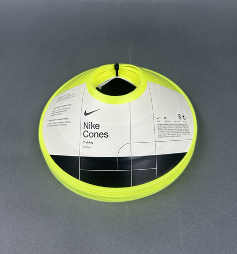 Nike Training Cones Fluorescent Yellow (10 Pack) Football/Basketball ...