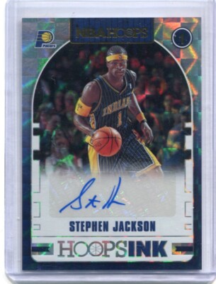 2018-19 Panini NBA Hoops - STEPHEN JACKSON - Autograph - INDIANA PACERS ...