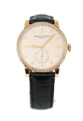 Arnold & Son HMS1 Diamond 18K Rose Gold Watch 1PMMP.W01A.C114A | eBay ...