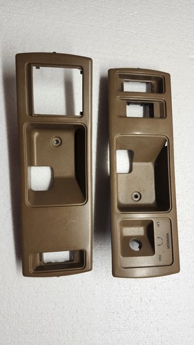 91-96 Buick Roadmaster Tan Front Door Panel Handle Bezel Trim 2pc | eBay