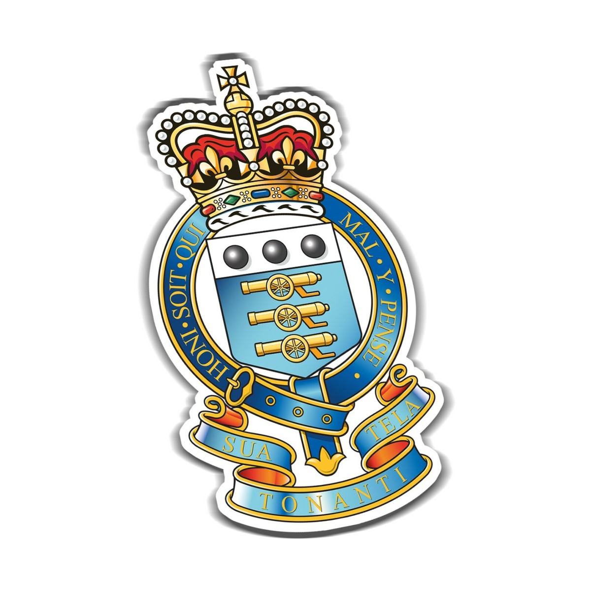 Ordnance Regimental Crest Geoff Newman Militaria | Indian Army