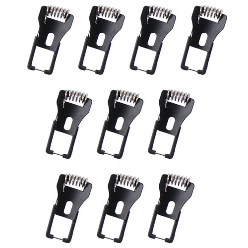 10pcs Cold-rolled Steel Panel Lamp Spring Clip Electrician 821008958519 ...