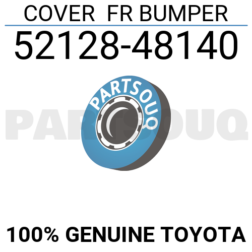 5212848140 Genuine Toyota COVER FR BUMPER 52128-48140 | eBay