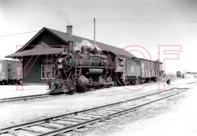 Canadian National Railways (CNR) Engine 1530 at Listowel Station - 8x10 ...