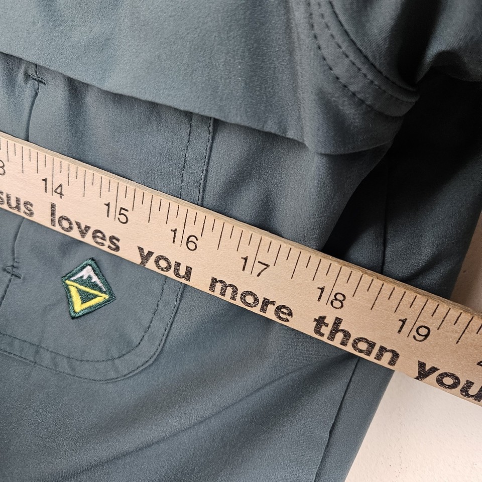 Boy Scouts Shirt - Women XS Green Venturing Uniform - Vented Nylon ...