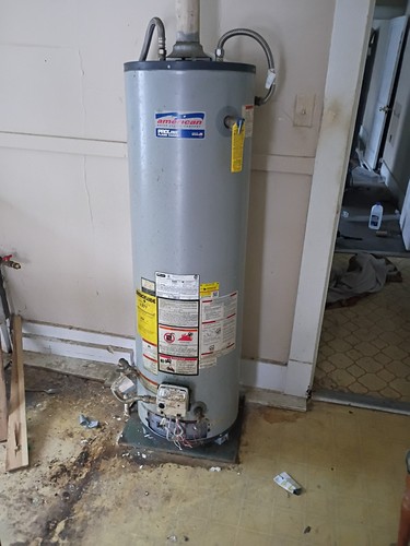 American Standard ProLine Tall Gas Vented Storage Tank Water Heater ...