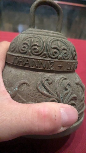 Antique "Sanctuary" Bell w/ Latin Inscriptions Exceptional Sound ...