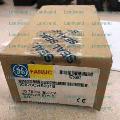 1PCS GE FANUC IC670CHS001E New I/O TERM BLOCK Free Shipping | eBay