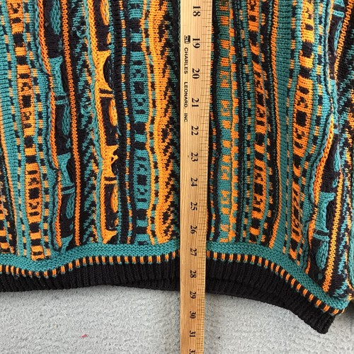 Vintage Lavane Sweater Coogi Style Textile 90s Grail size XL | eBay