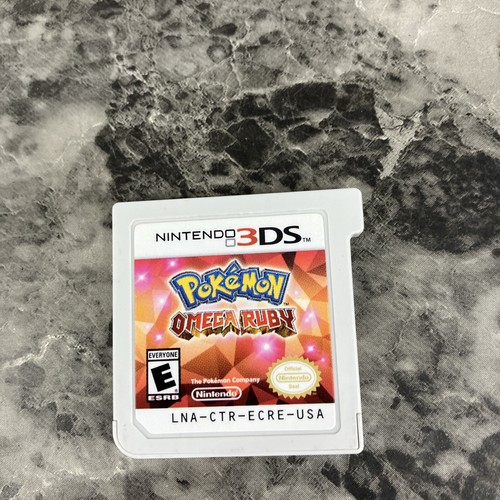 Pokemon Omega Ruby CARTRIDGE ONLY (Nintendo 3DS, 2014) TESTED ...