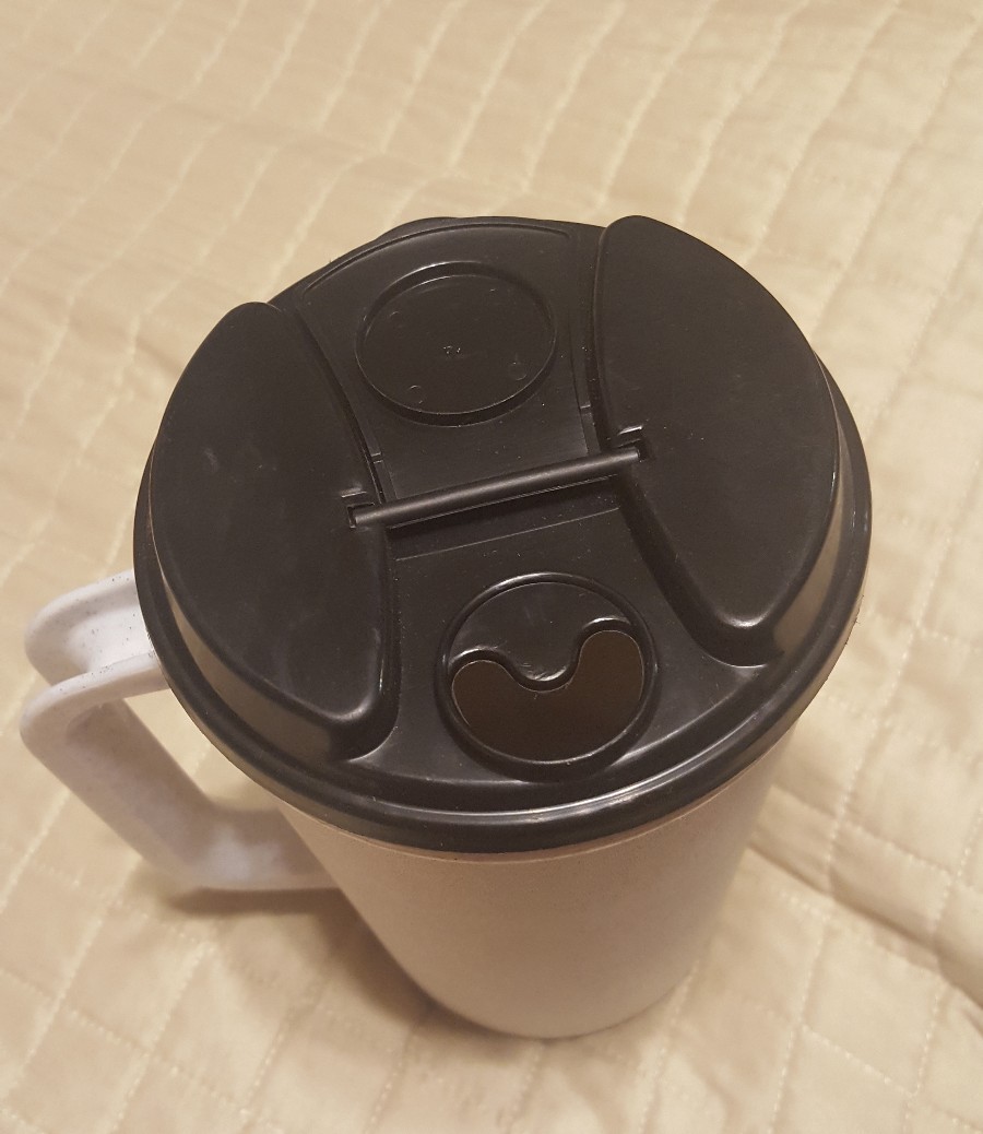 20oz Aladdin Insulated Coffee Cups Mugs Plastic Vintage / LID (GRE)(Not ...