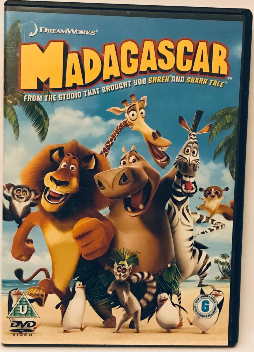 Madagascar 1 Dvd Cover