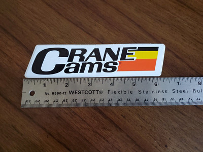 Crane Cams - Original Vintage 1980’s Racing Decal/Sticker Contingency ...