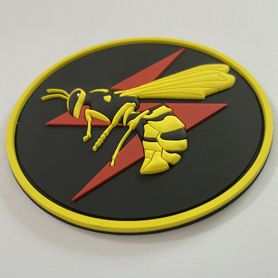 ISRAEL AIR FORCE 113 SQUADRON - THE WASP AH-64DI "SARAF" PVC PATCH 3D ...