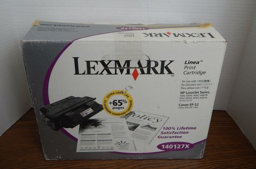 OEM Lexmark Linea Print Cartridge 140127X/HP #C4127X/Canon LBP-1760 | eBay