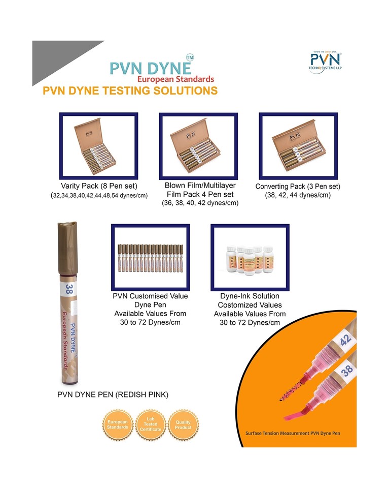PVN Dyne Pen for Surface Tension-Treatment Measurement (European ...