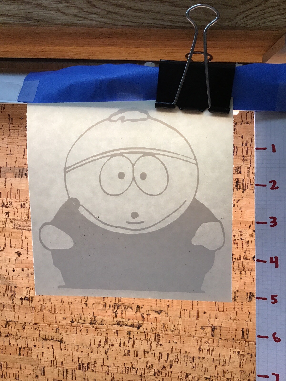 South Park Cartman - White - Vinyl Transfer Decal - Y7-1.33 | eBay