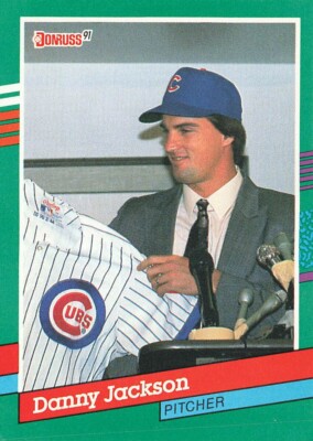 1991 Donruss #678 Danny Jackson Chicago Cubs | eBay