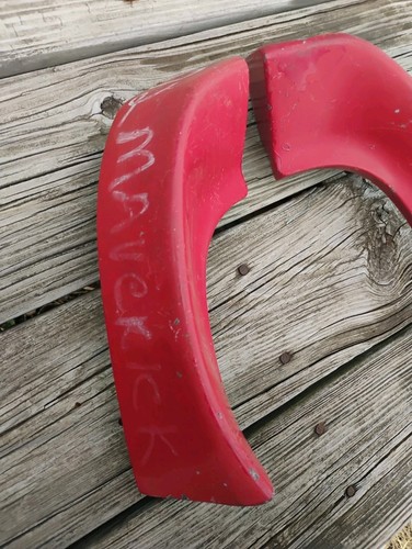 1971-1973 Ford Maverick 2 Door Rear End Caps Quarter Panel Ext Left ...