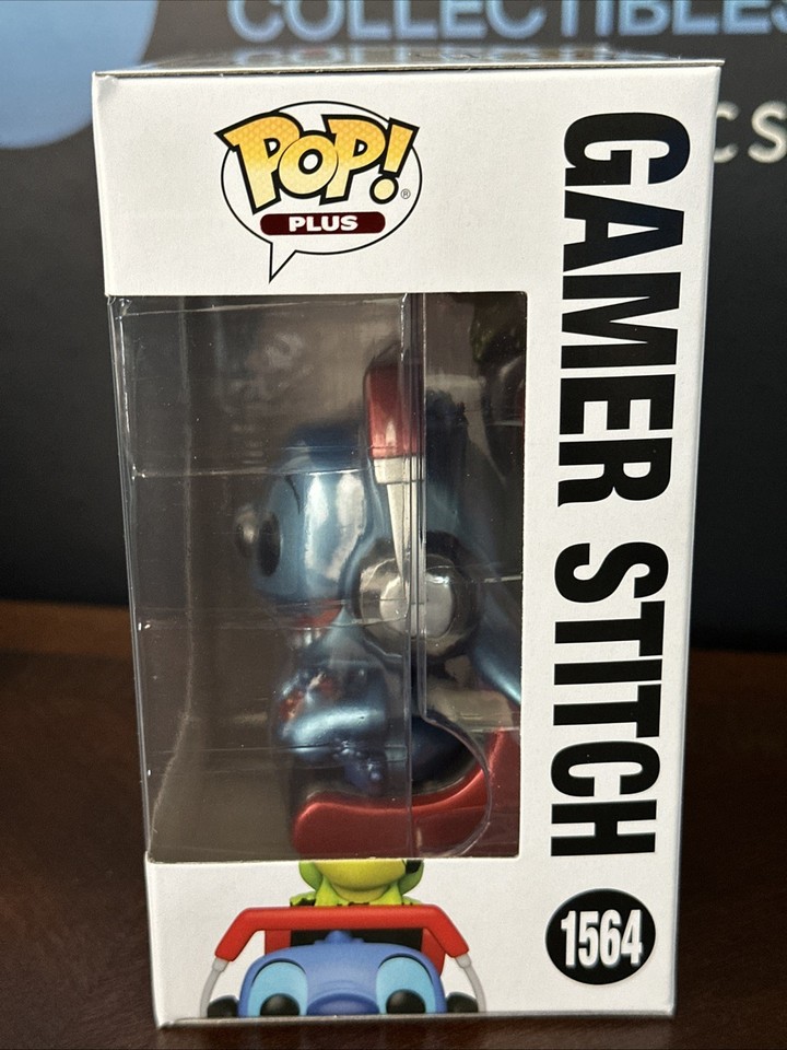 Funko Pop! Plus: Disney - Gamer Stitch (Metallic) #1564 889698871204| eBay
