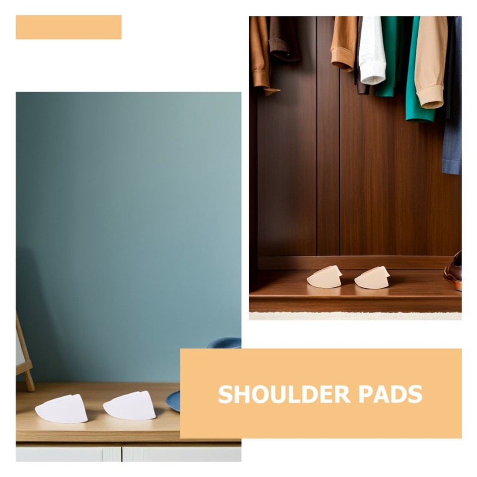 6 Pairs Set-In Shoulder Pads Women Clothing Breathable Sponge Pads ...