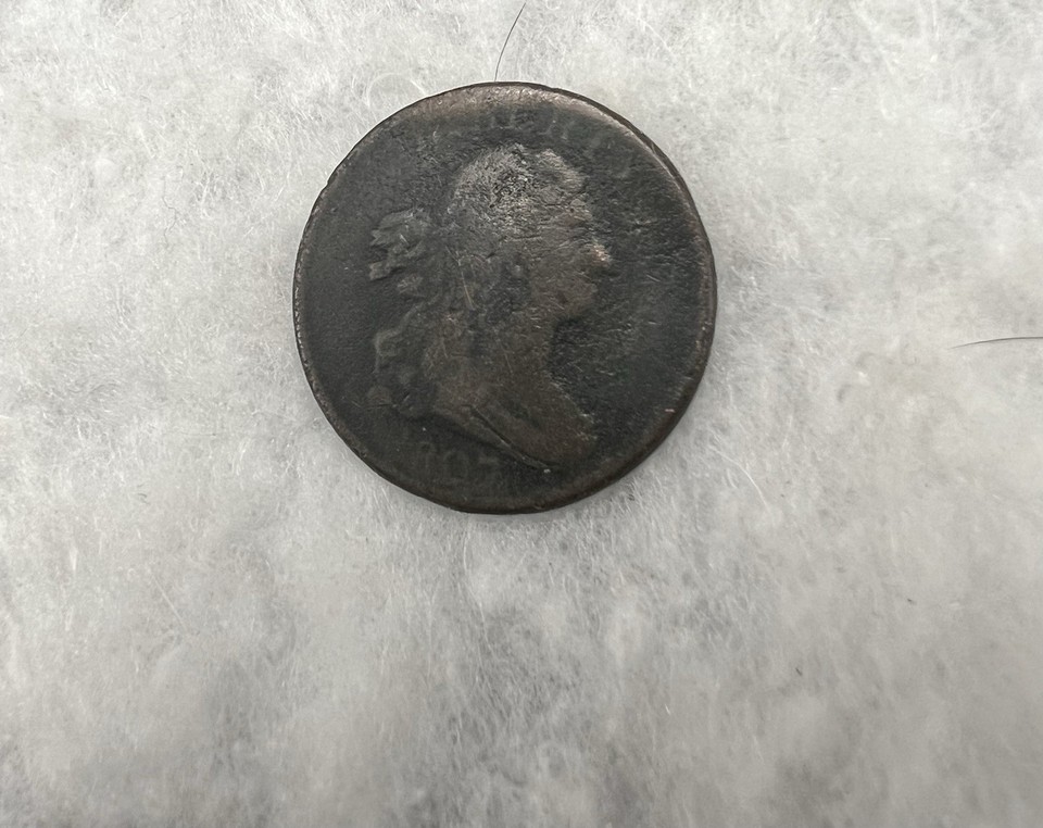 1807 Draped Bust Large Cent Coin | eBay