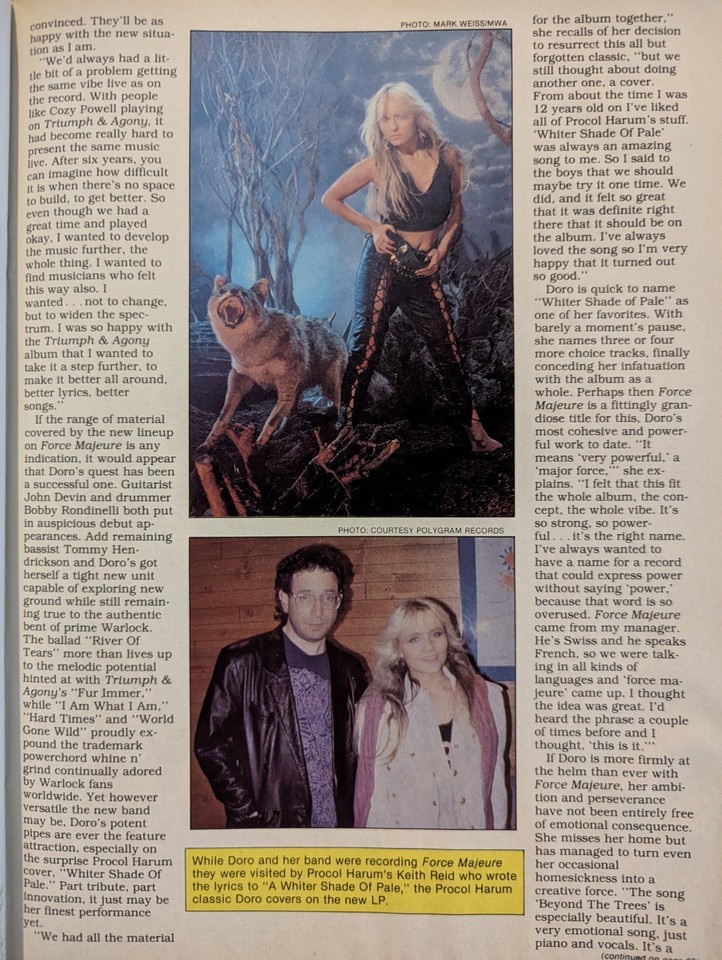 Faces Rocks Magazine June 1989 Guns N Roses, Winger, Metallica, Ratt ...