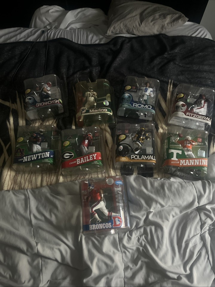 McFarlane Toys NFL Football and Ncaa Football I’m ready to get rid of ...