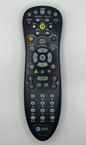 AT&T UVERSE UNIVERSAL REMOTE CONTROL CYB UG-R#0713 Tested | eBay