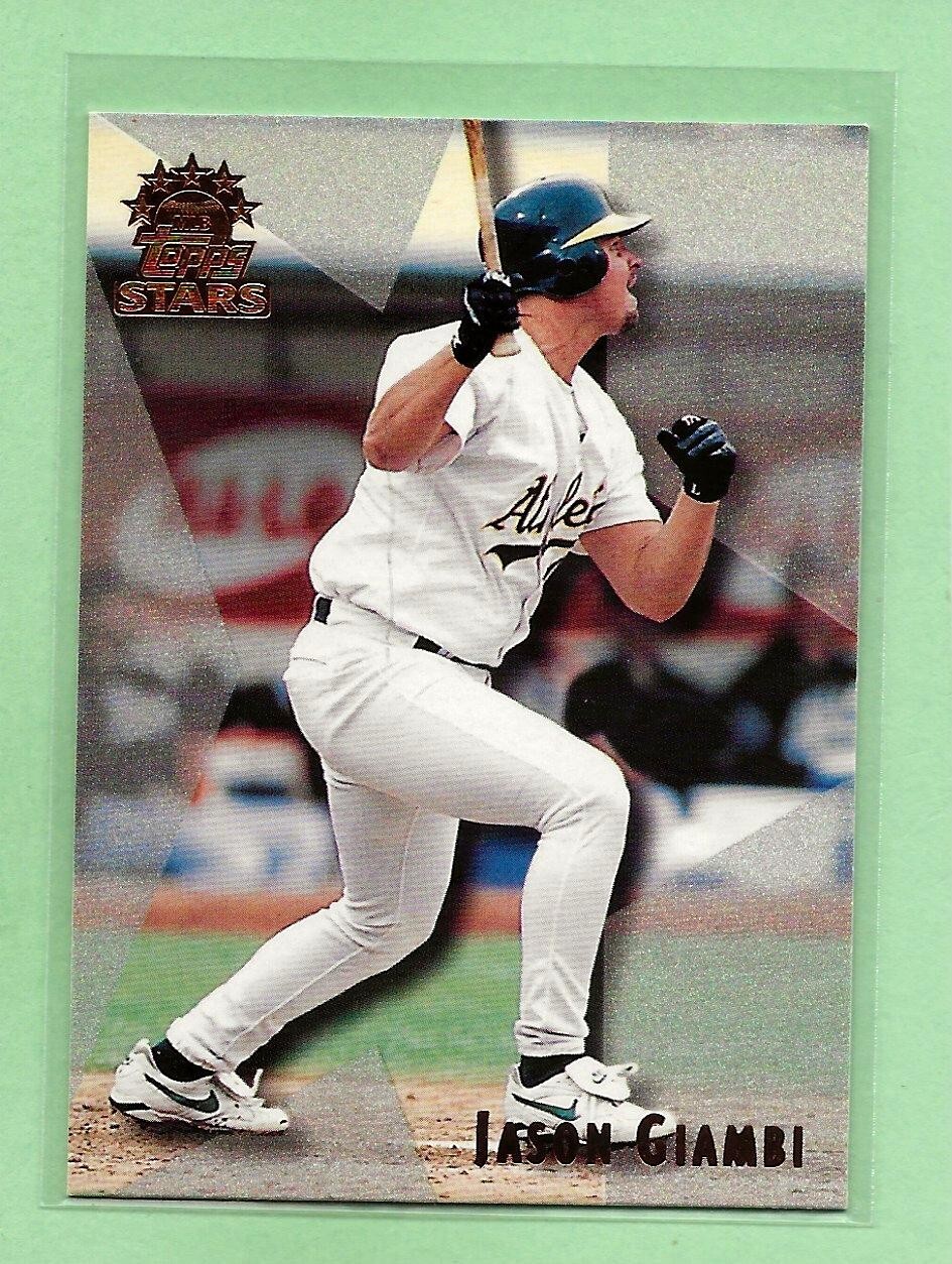 JASON GIAMBI - 1998 Topps Stars "Bronze" - #102 - Athletics - Comb ...