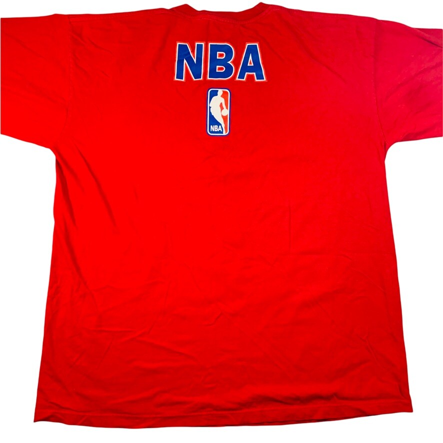 NBA team logos y2k vintage long sleeve t-shirt XXL - Gem