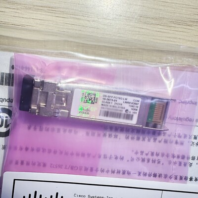 Cisco w/ Green Hologram DS-SFP-FC16G-LW FC 16G FC SFP+ Transceiver ...